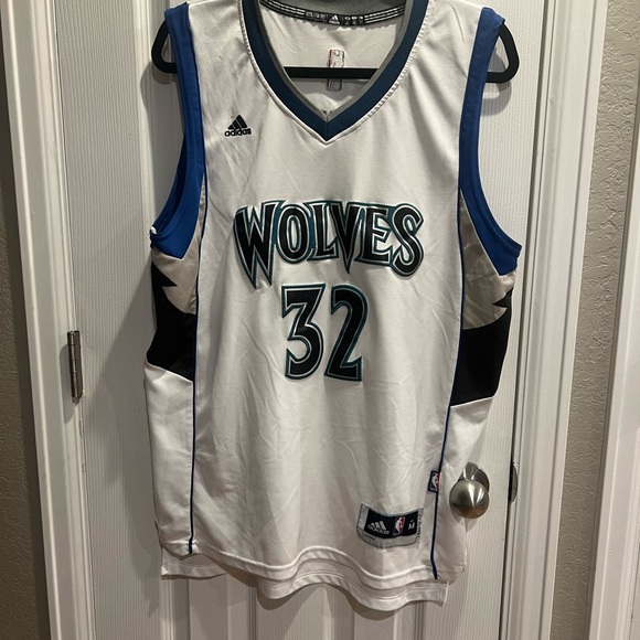 adidas | Shirts | Adidas Wolves Jersey In White And Blue No Material ...
